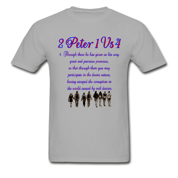 2 Peter Unisex Custom Graphics T-shirt - Teeprint