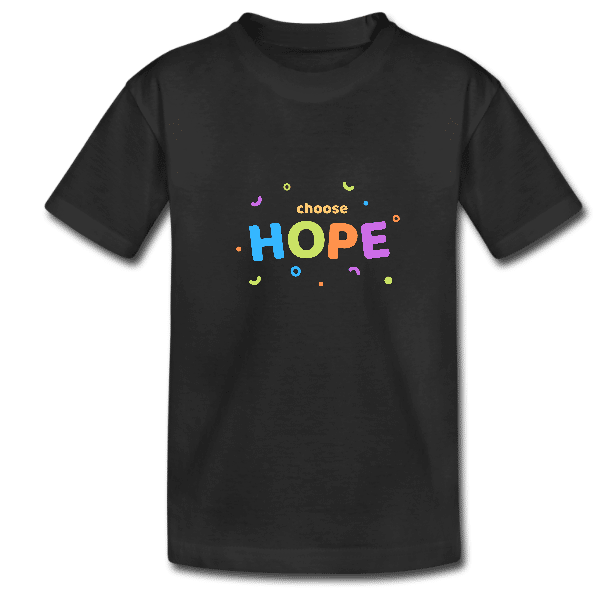 Choose Hope (Black) - Teeprint