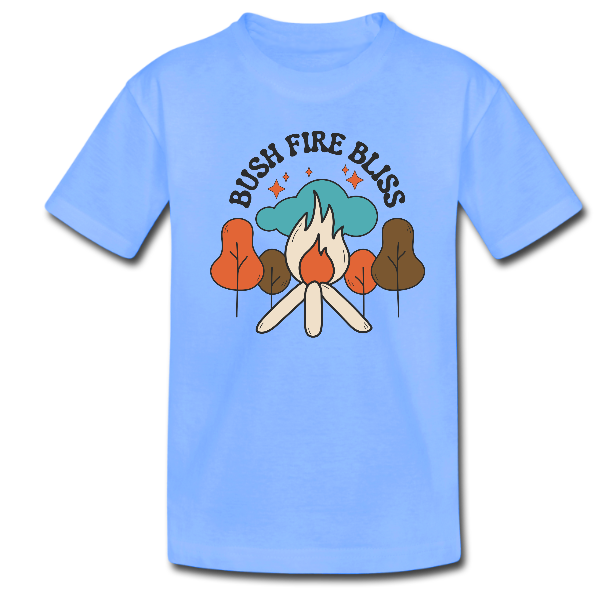 Bush Fire Bliss Kid's T-shirt - Teeprint