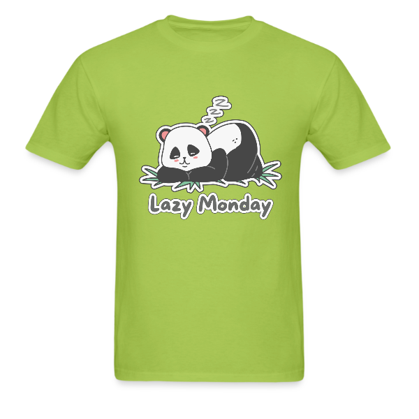 Lazy Monday Men's Tshirt - Teeprint
