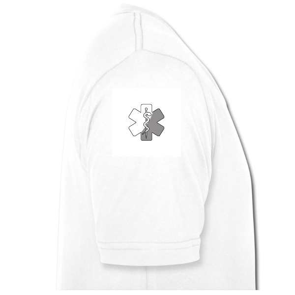 Mens V neck Custom Defib Clothing Co - Teeprint